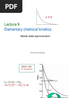 LHHW Kinetics | PDF | Reaction Rate | Adsorption
