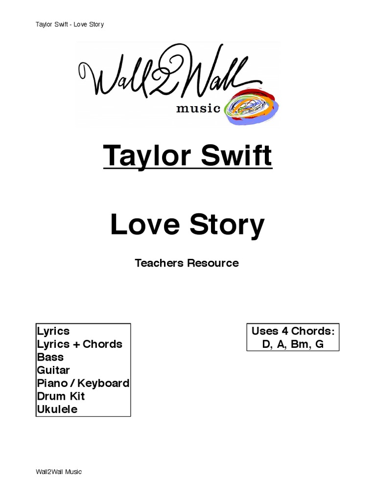Taylorswiftlovestory PDF | PDF | Poetry