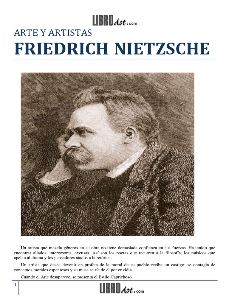 NIETZSCHE, Friedrich, Arte y Artistas | PDF | Friedrich Nietzsche ...
