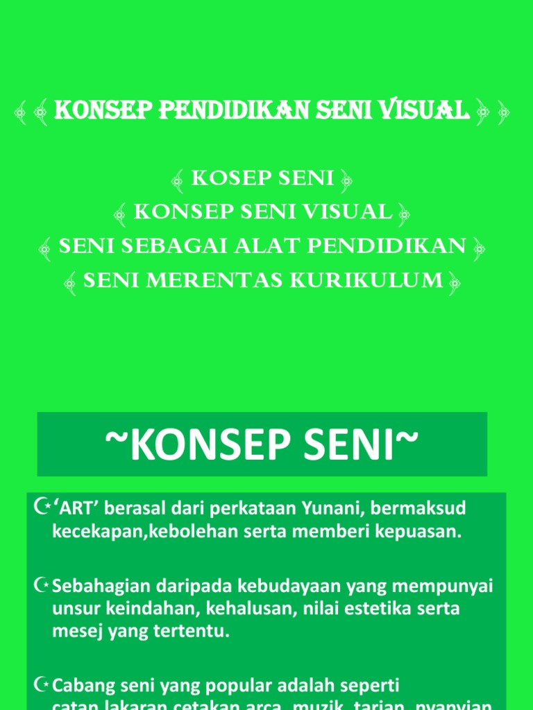 Konsep Seni Visual | PDF