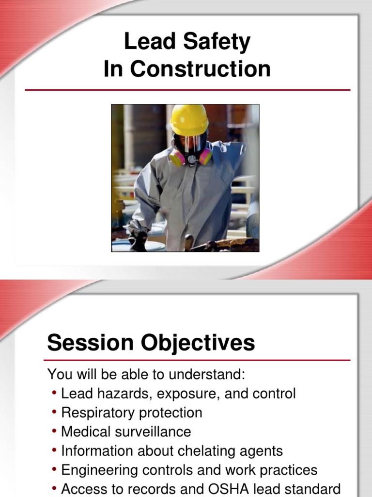Lead | Personal Protective Equipment | Lead
