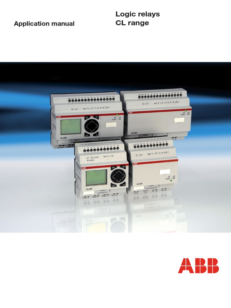 Abb CL-LMR | PDF | Relay | Switch