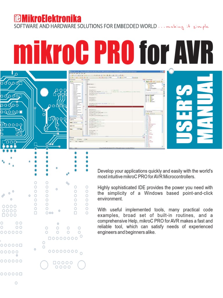 Mikroc Pro Avr Manual V 1.00 PDF | PDF