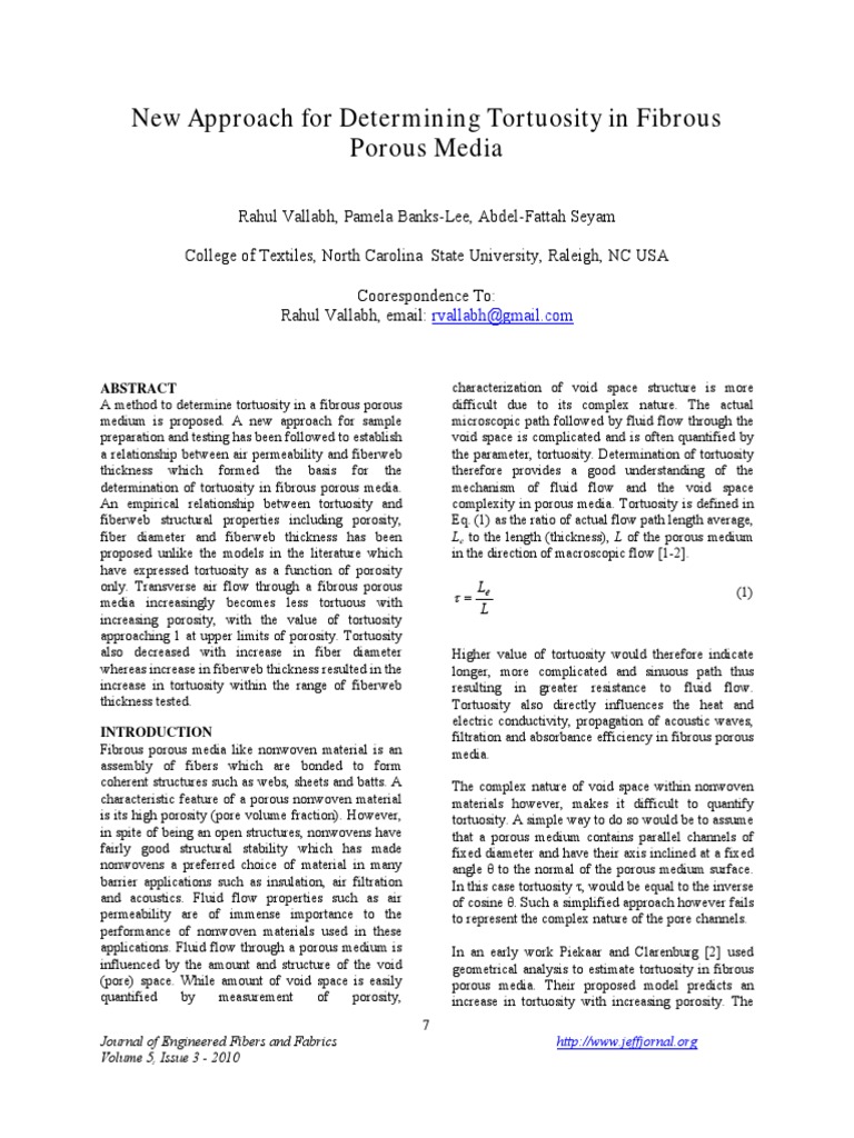 Porous Media PDF | PDF | Porosity | Permeability (Earth Sciences)