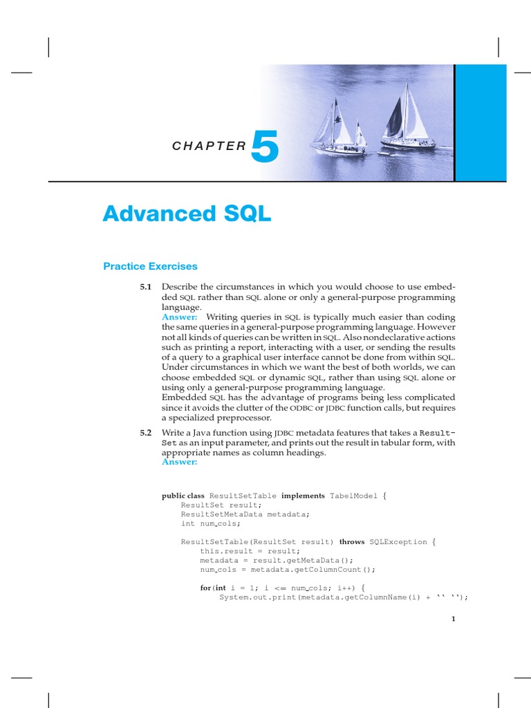 5 S | PDF | Sql | Data Management Software