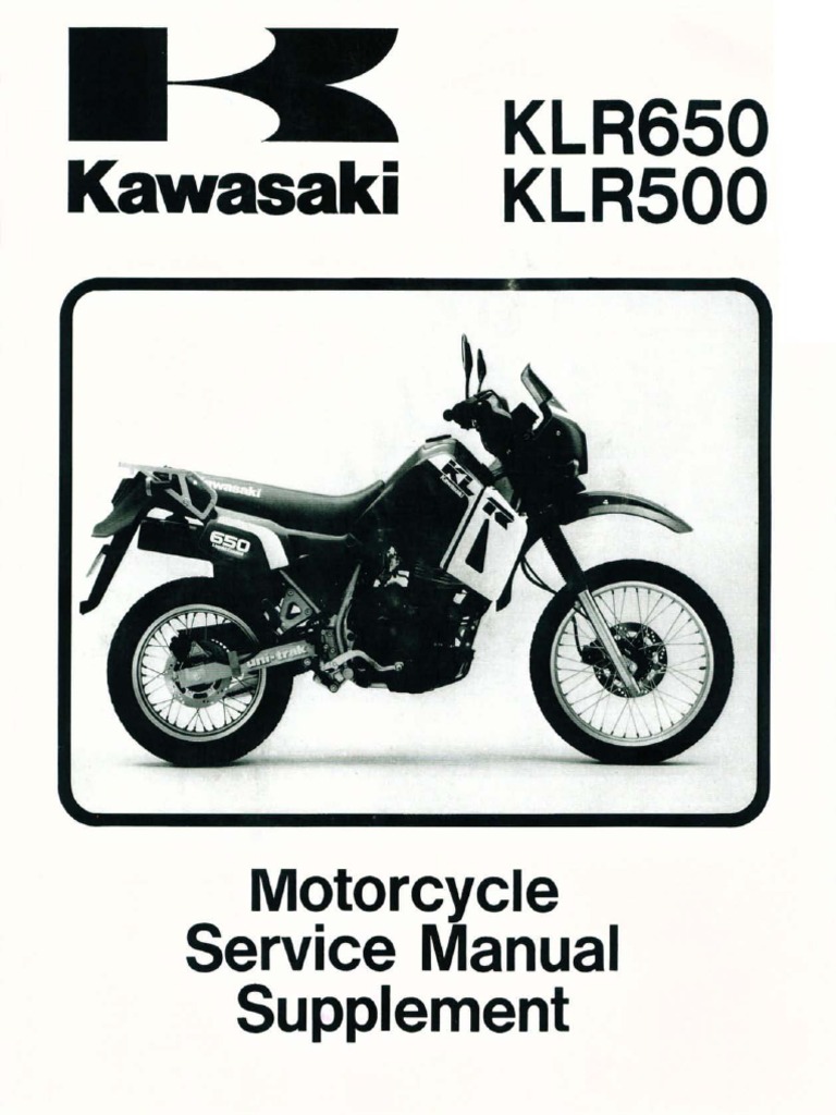 Manual de Servicio KLR 650 | PDF