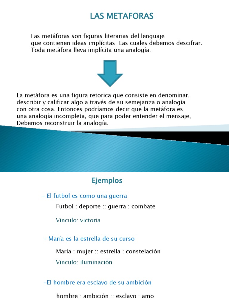 Tipos De METÁFORAS Con EJEMPLOS En Textos Literarios, 48% OFF