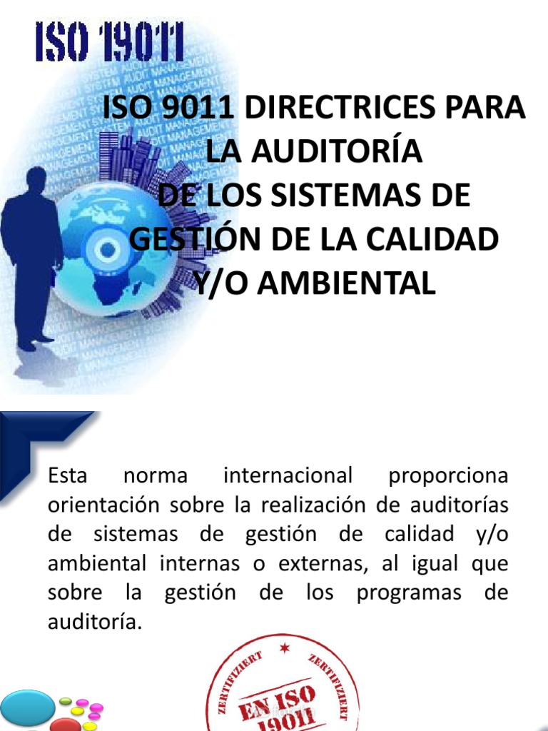 Iso 9011 Directrices para La Auditoría | PDF | Organización ...