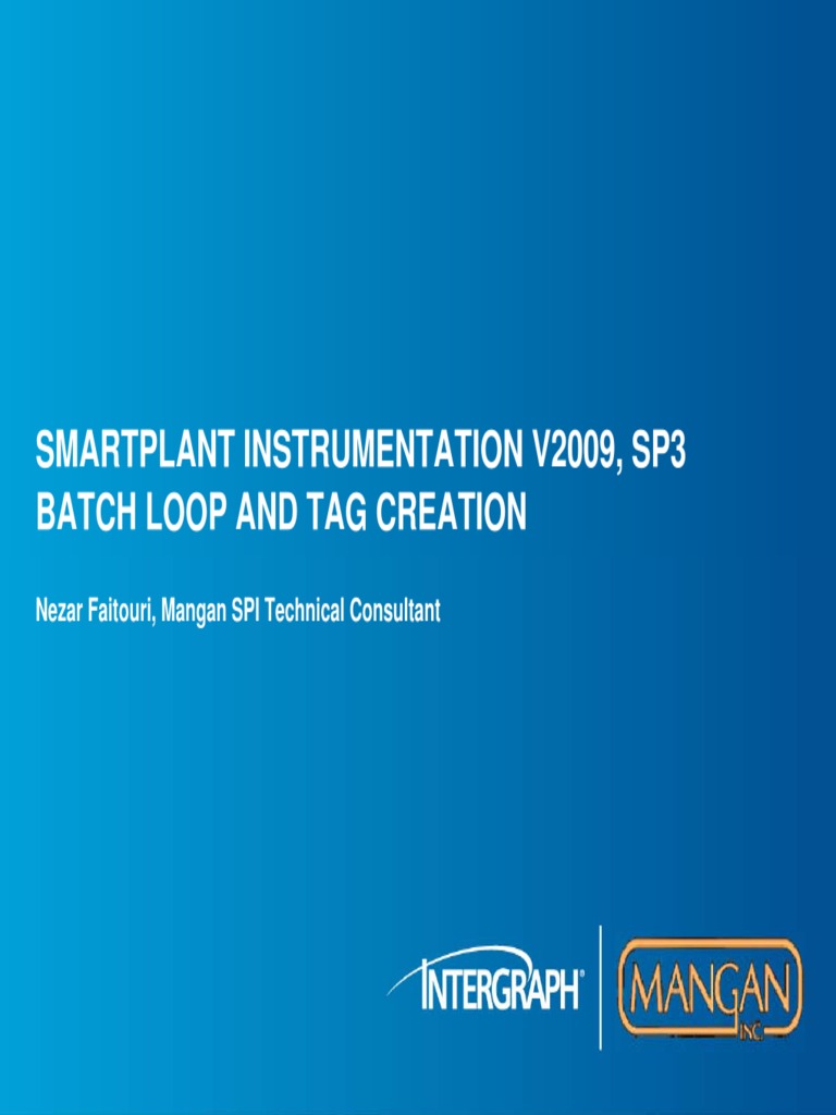 SPI Batch Loop and Tag Creation Guide | PDF | Macro (Computer Science ...