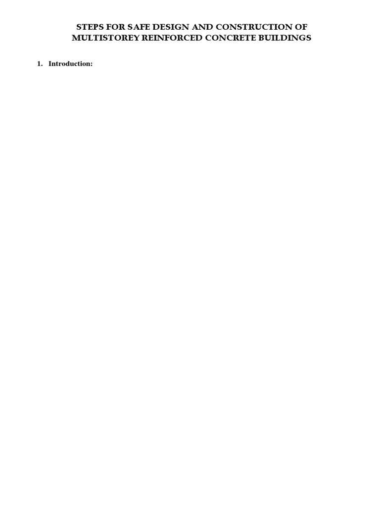 12 Fundamentals For Seismic Design of RCC Buildings by Prof Arya PDF ...