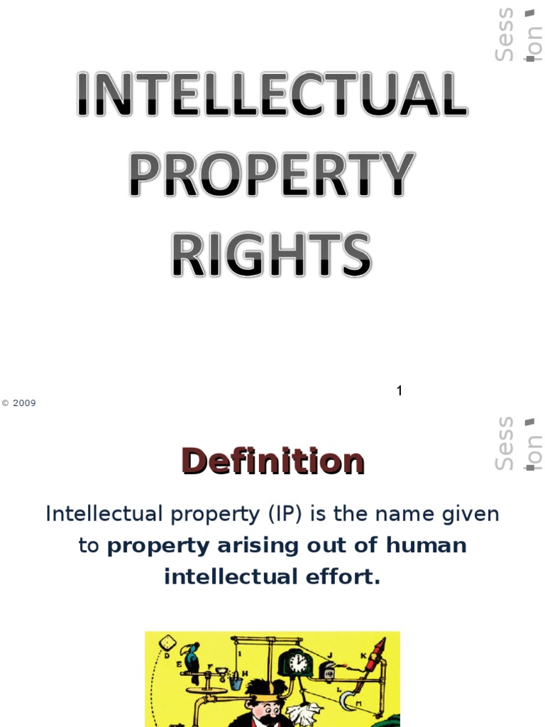 Introduction To IPR | PDF | Intellectual Property | Trade Secret
