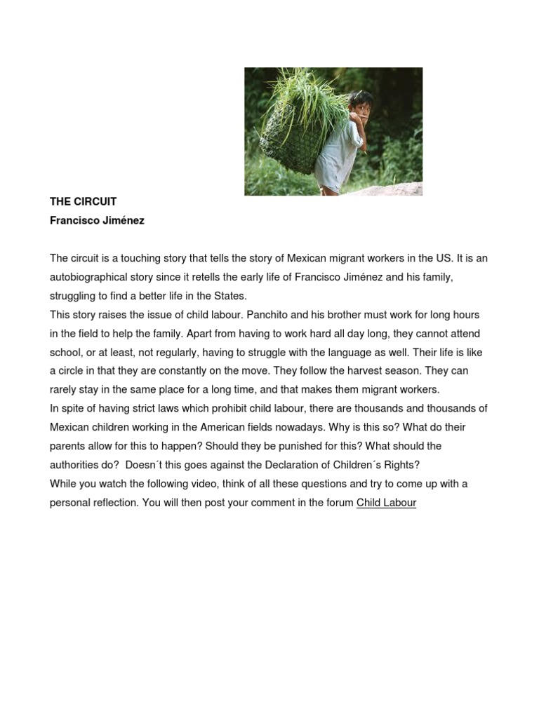 The Circuit Francisco Jiménez | PDF