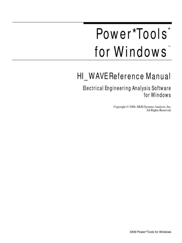 Reference HI Wave | PDF | Electrical Impedance | Electric Power System