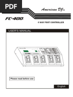 DMX 512 Controller User Manual | PDF | Electrical Engineering | Computing