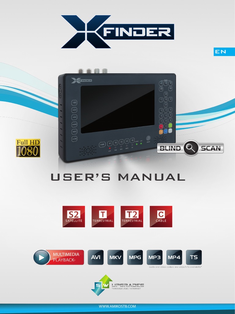 Usermanual Amiko X Finder En V130516 Web Pdf Pdf Electrical