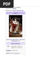 Biography of Napoleon Bonaparte PDF | PDF | Napoleon | First French Empire