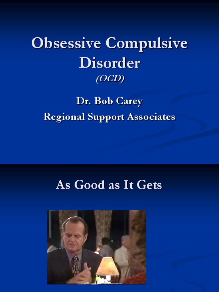 OCD | PDF | Obsessive–Compulsive Disorder | Selective Serotonin ...