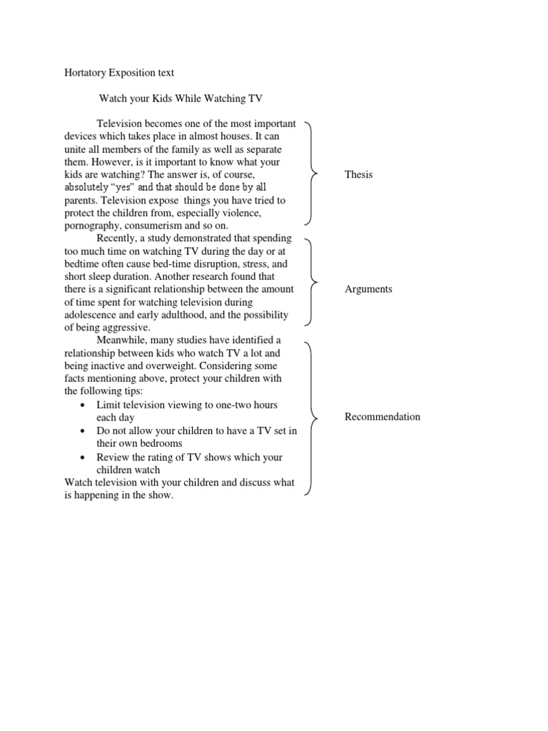Hortatory Exposition Text | PDF | Self-Improvement | Lifestyle