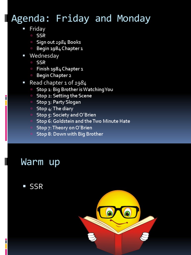 1984 - Chapter 1 and 2 | PDF