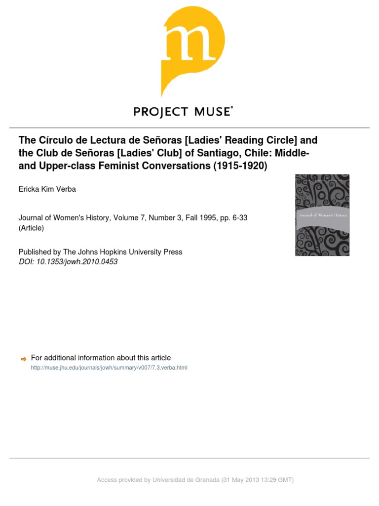 Kim Verba, Ericka, Cículo de Lectura de Señoras | PDF | Feminism ...