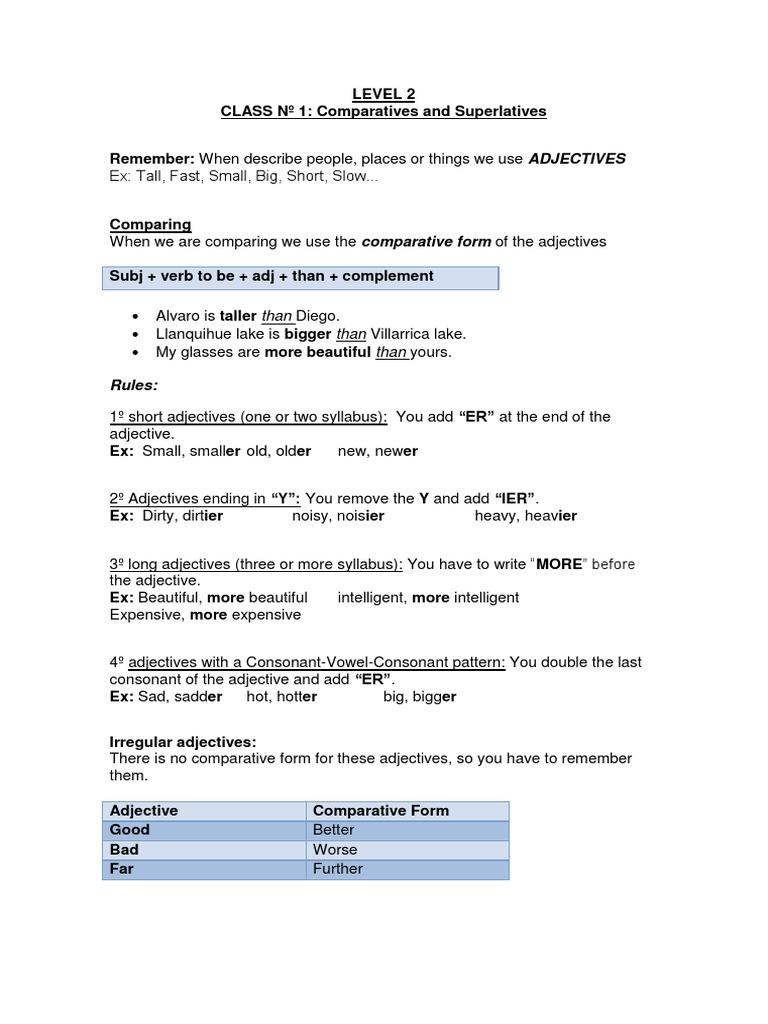 Cheat Sheet Level 2 | PDF | Adverb | Pronoun
