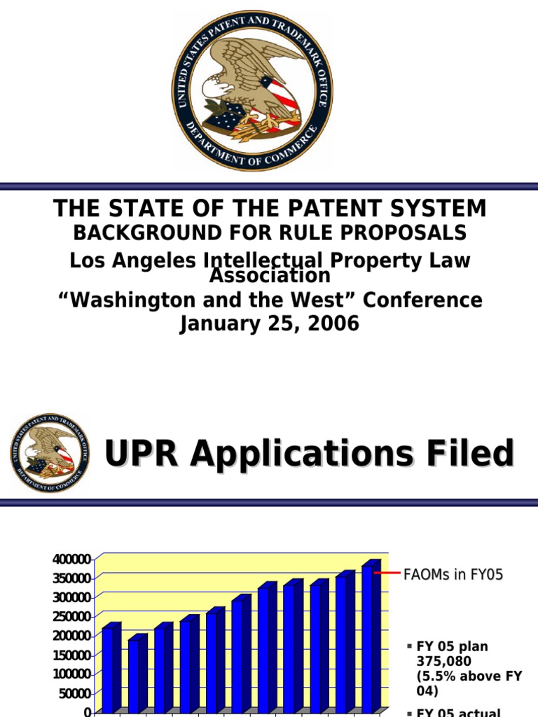 Patent System | PDF | United States Patent And Trademark Office | Patent