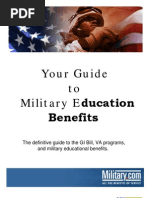 GI Bill Comparison - Montgomery vs. Post 911 2024-2025 | PDF | G.I. Bill