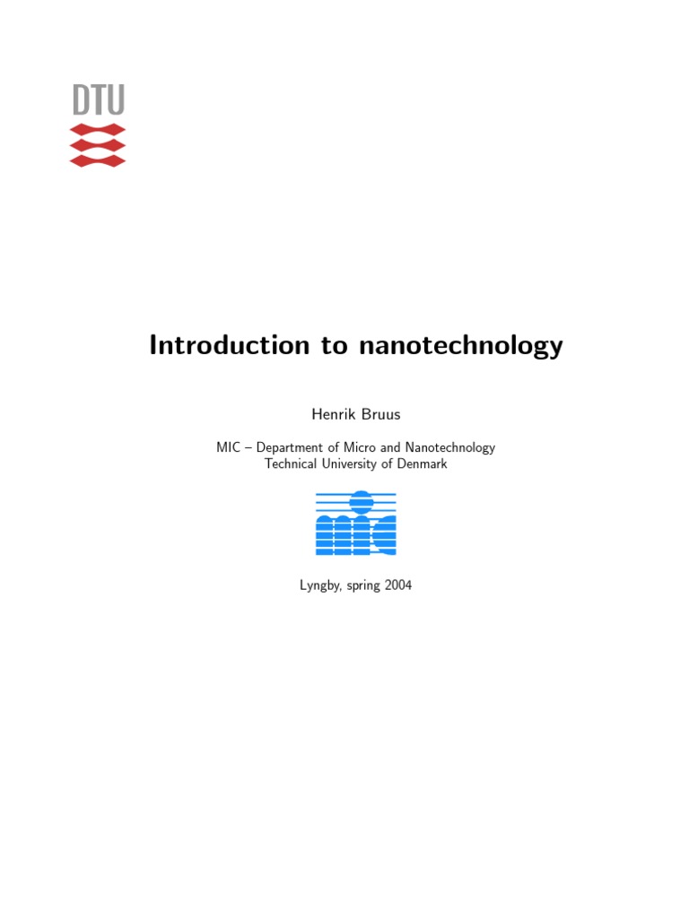 Introduction To Nanotechnology | PDF