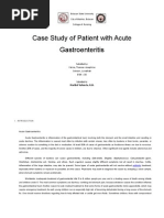 Pathophysiology of Acute Gastroenteritis | PDF | Diarrhea | Human Feces