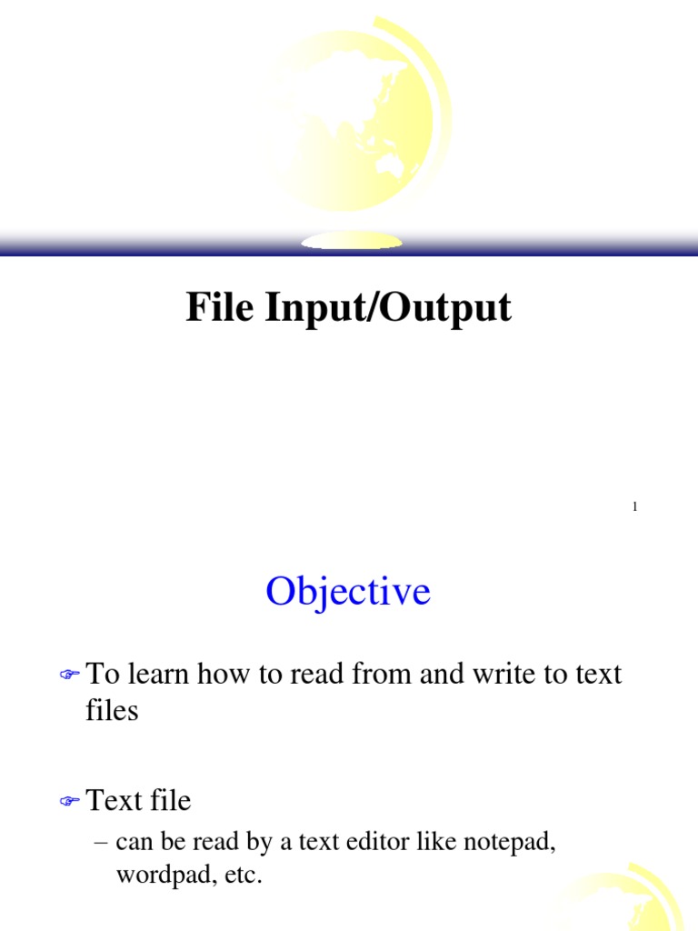 10 FileIO | PDF | Constructor (Object Oriented Programming) | Programming
