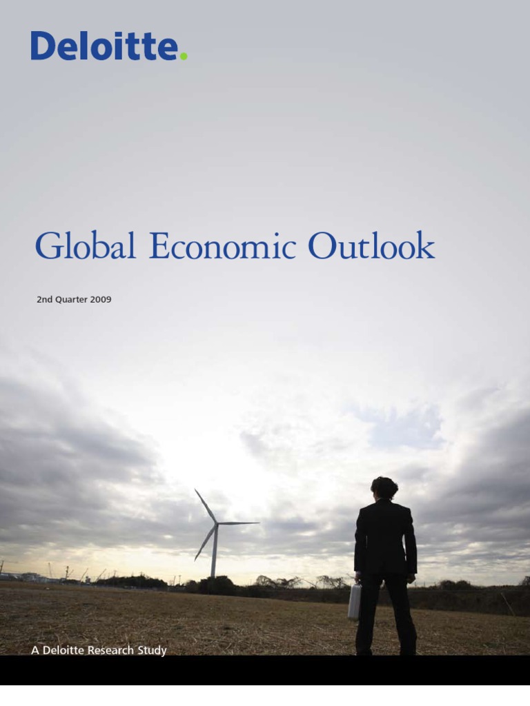 Deloitte Economic Outlook Q2 09 | PDF | Term Asset Backed Securities ...