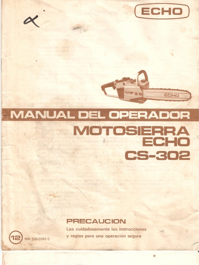 Echo CS-302 | PDF