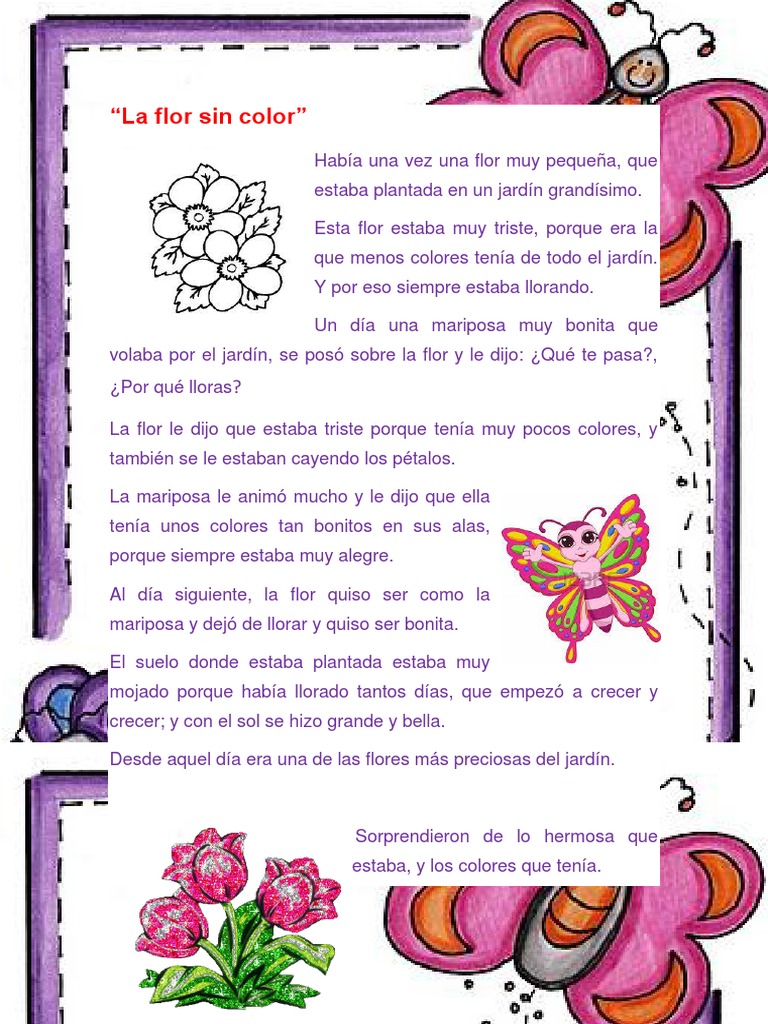 La Flor Sin Color Prueba Iveth Adriana | PDF | Flores | Naturaleza
