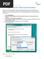 Time Sync4win7&8 | PDF