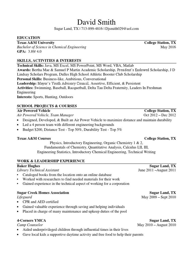 David Resume | PDF | Career & Growth