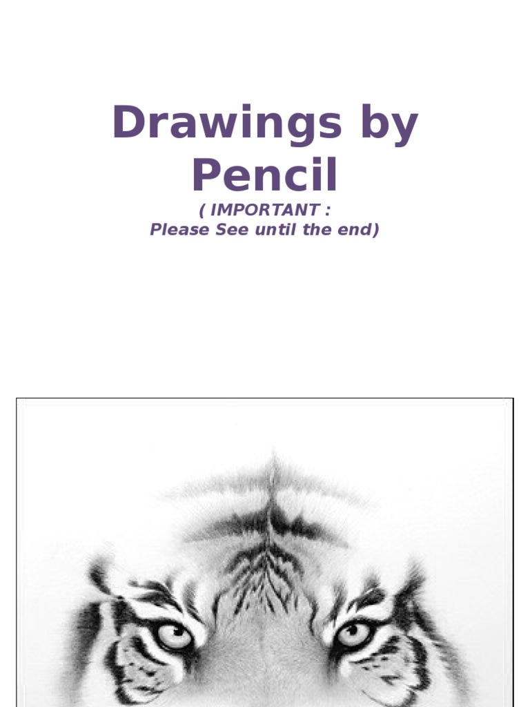 Drawings by Pencil | PDF | Art | Poetry