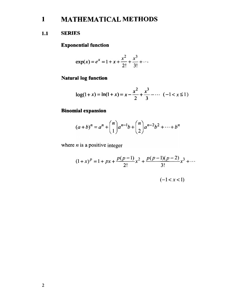 Formulae and Tables For Actuarial Exams | PDF | Mathematical And ...