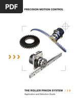 Rack-And-Pinion or Screw Driven System | PDF | Gear | Screw