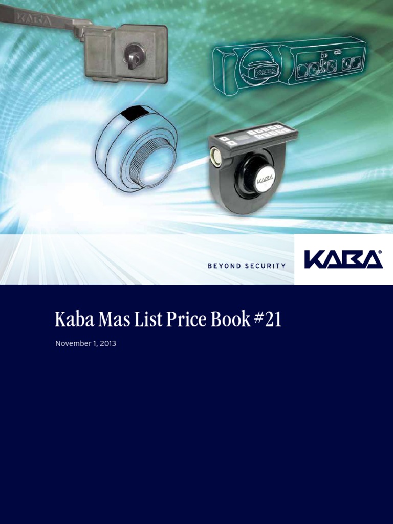 Kaba Mas Pricelist # 21 Rev A.pdf | Door | Taxes | Free 30-day Trial ...