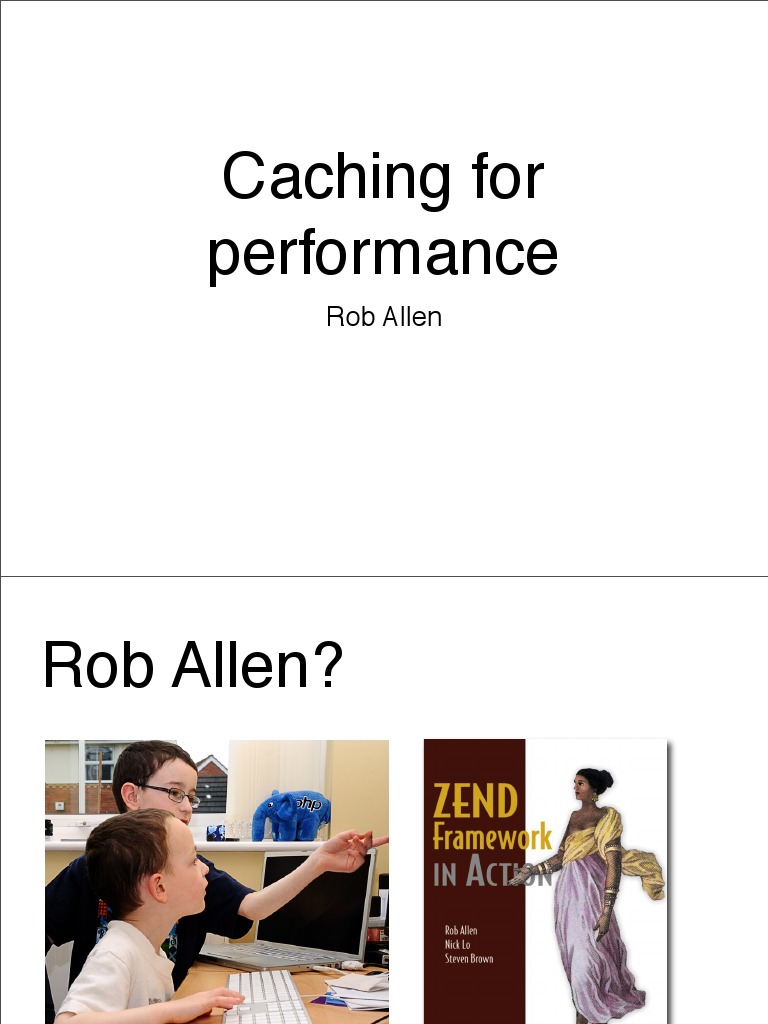 Caching For Performance | PDF | Cache (Computing) | Hypertext Transfer ... Caching For Performance | PDF | Cache (Computing) | Hypertext Transfer ...
