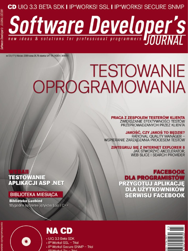 Software Developers Journal PL 03/2009 | PDF