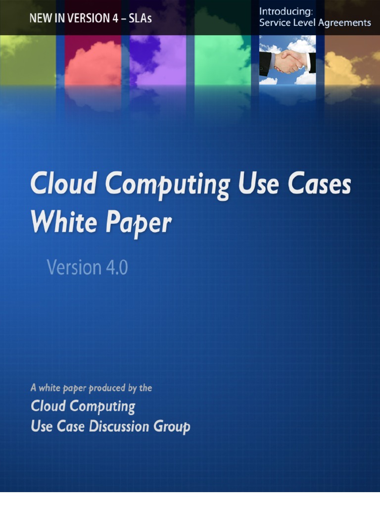 Cloud Computing Use Cases Whitepaper | PDF | Platform As A Service | Cloud Computing