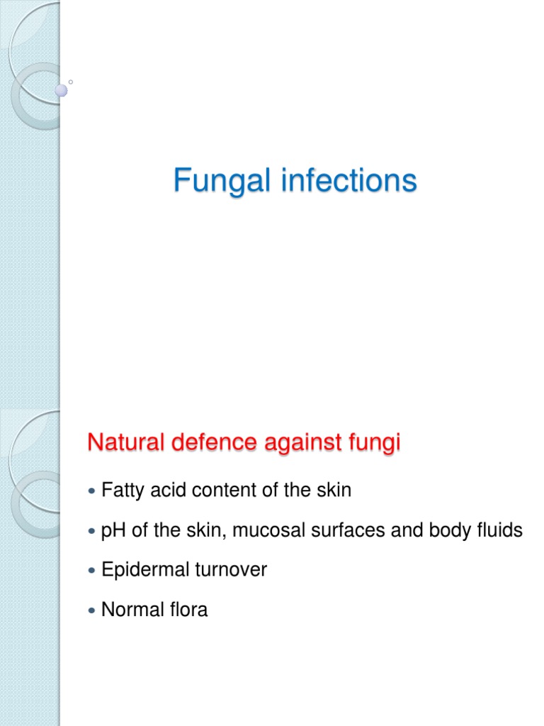 Fungal Infections | PDF | Candidiasis | Clinical Medicine