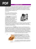 Esquema de La División de La Prehistoria | PDF
