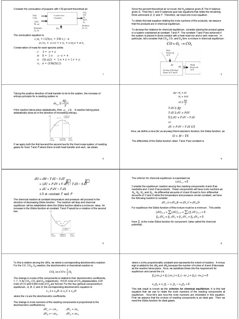 Chemical and Phase Equilibrium | PDF | Chemical Equilibrium | Stoichiometry