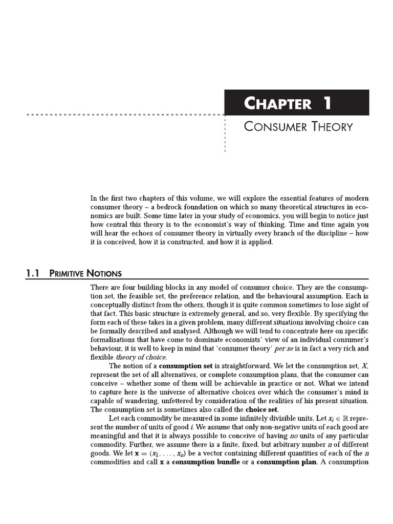 Advanced Microeconomic Theory (JEHLE RENY) - 2 Cap | PDF