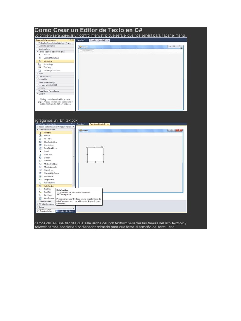 Como Crear Un Editor de Texto en C | Ingeniería de software ...