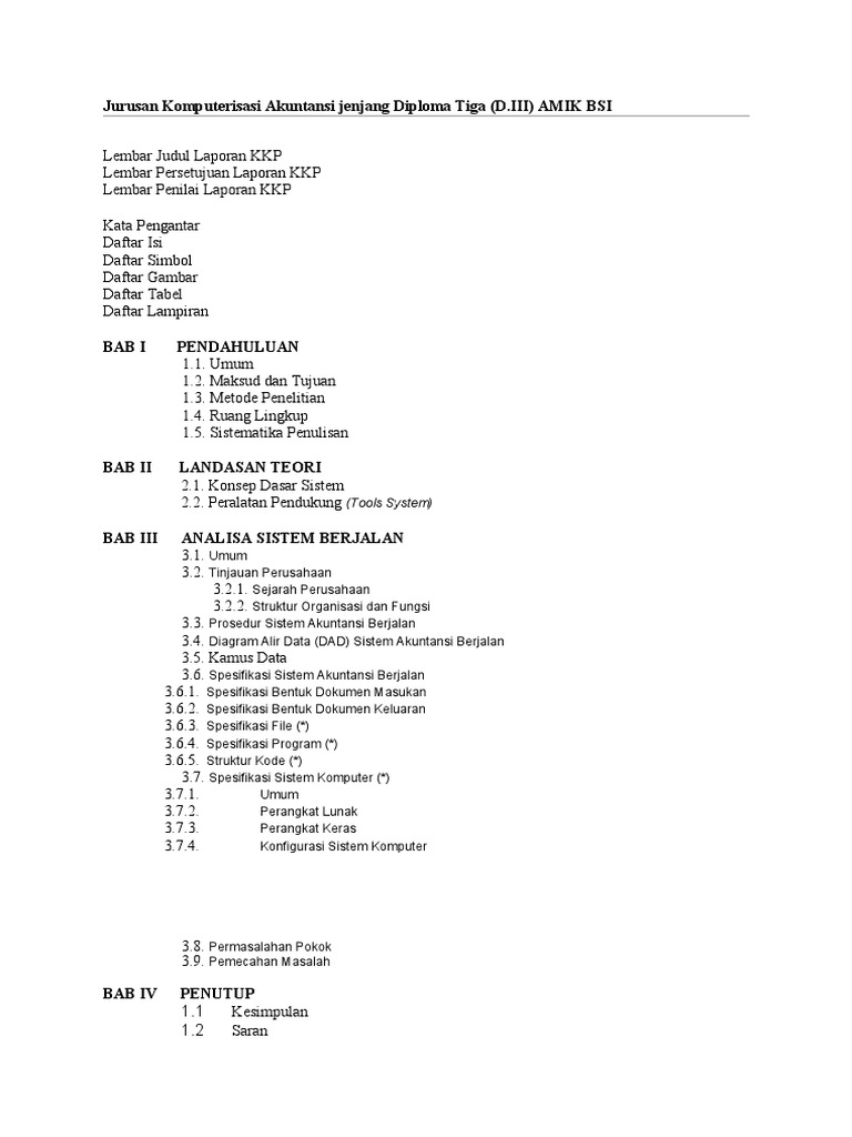Contoh Outline KKP | PDF | Kajian Bahasa Asing | Komputer