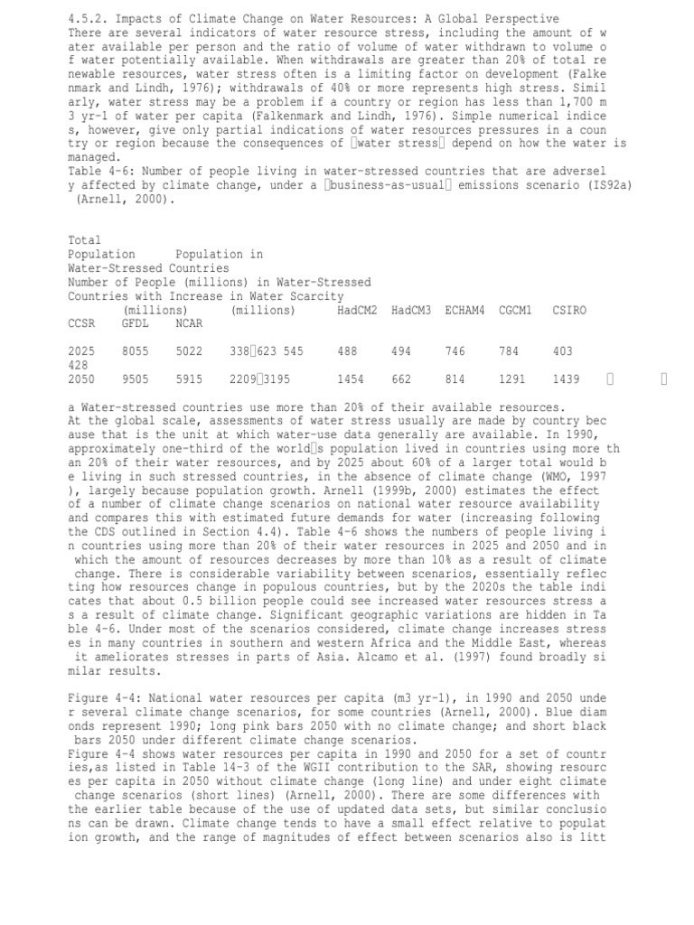 Water Scarcity | PDF | Water Resources | Water Scarcity