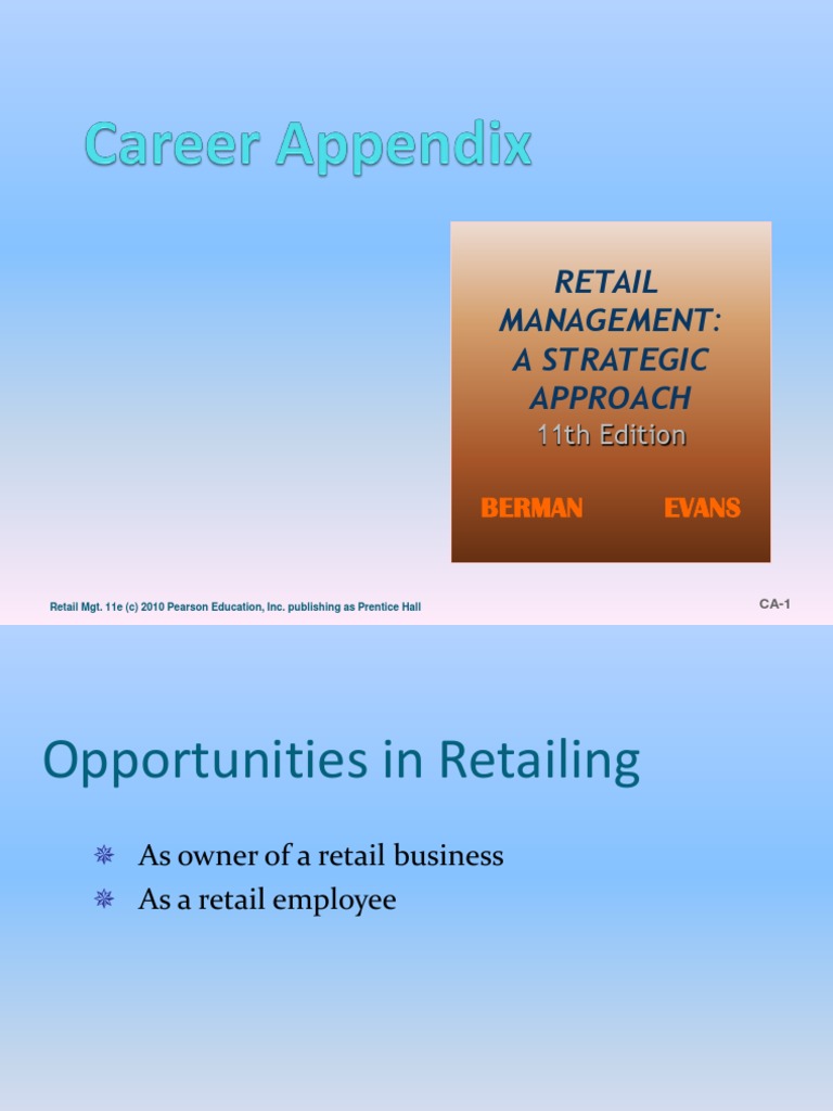 Retail Management: A Strategic Approach: 11th Edition | PDF | Retail ...